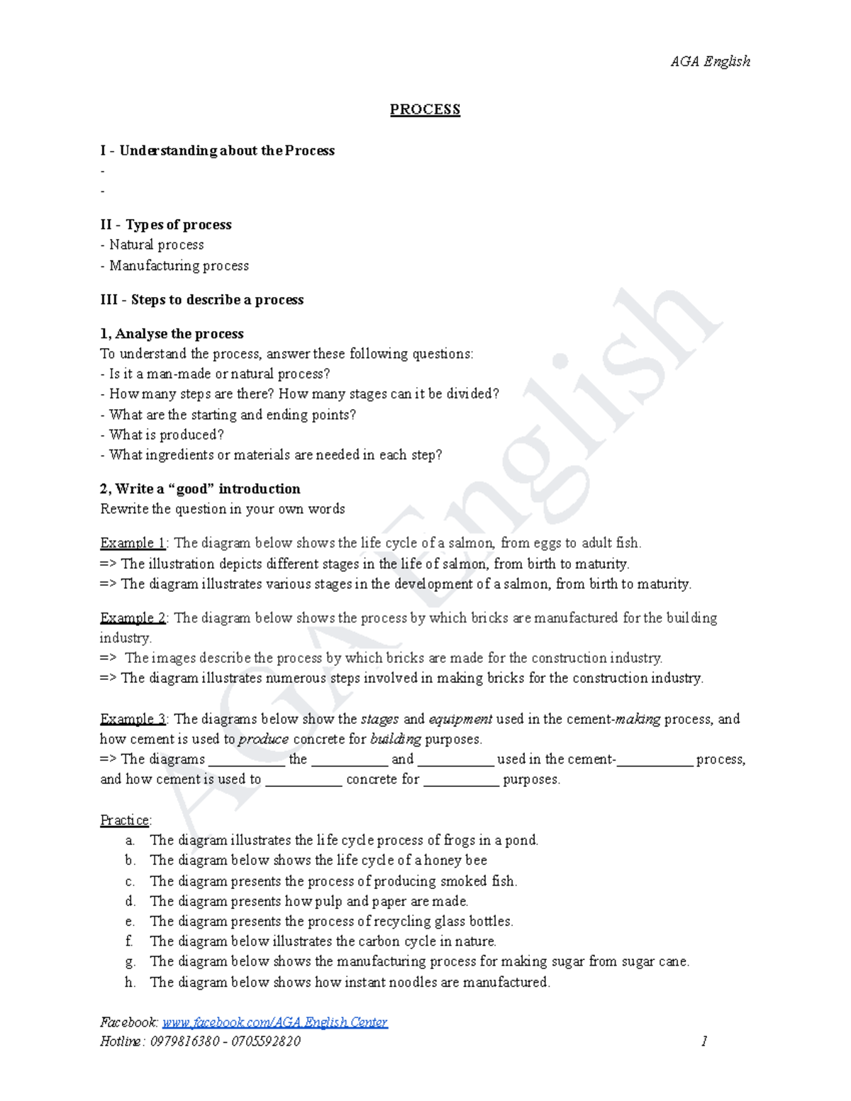 Lesson-8 -Process-Ver-2 - AGA English AGA English PROCESS I ...