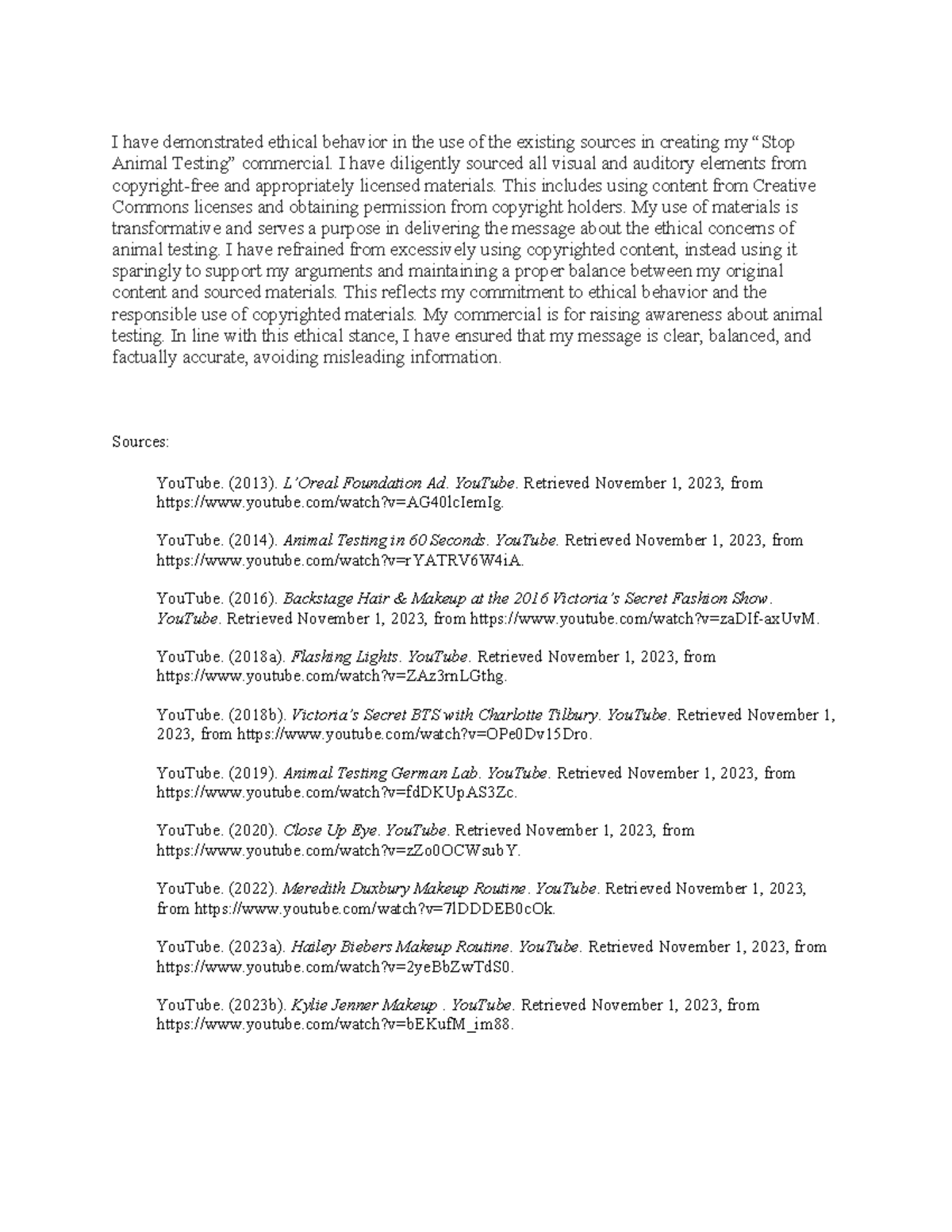 Remix Assignment write up - I have demonstrated ethical behavior in the ...