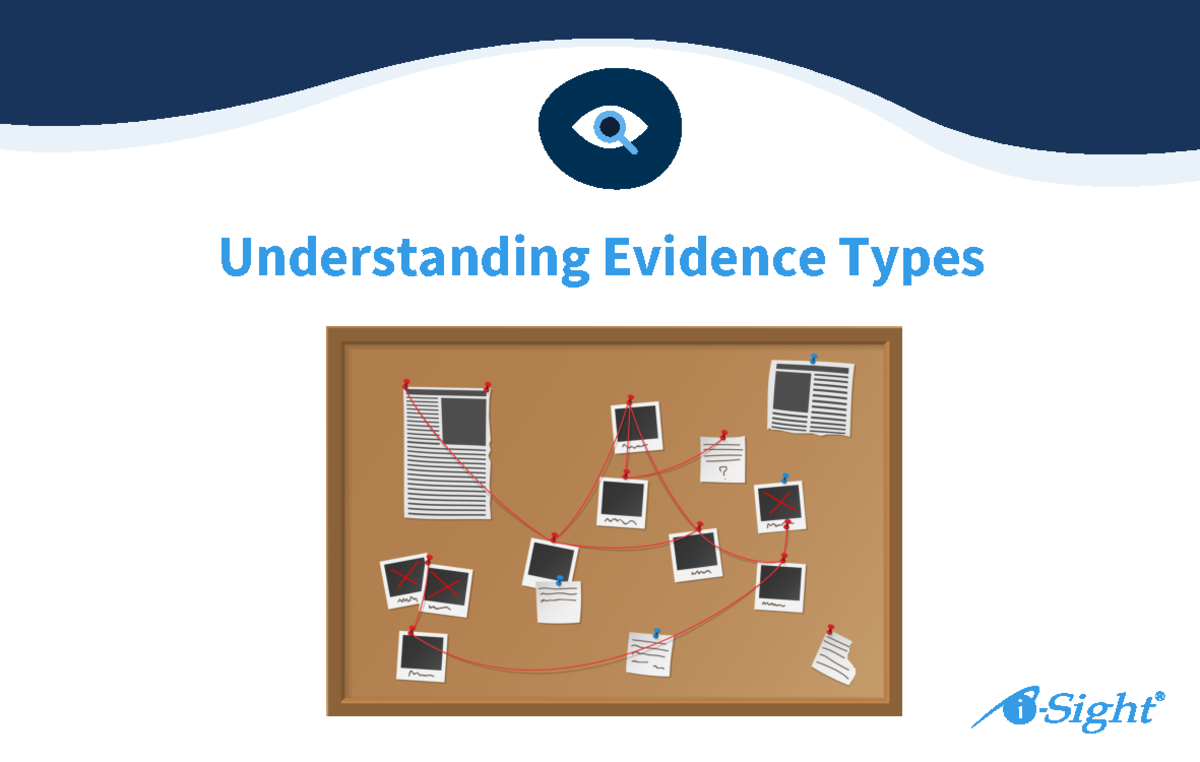 Understanding evidence types cs version 2 - Understanding Evidence ...