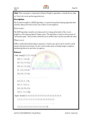 AI IMP Questions - important for sem examinations - AI IMP QUESTIONS UNIT – 1 1. What is ...