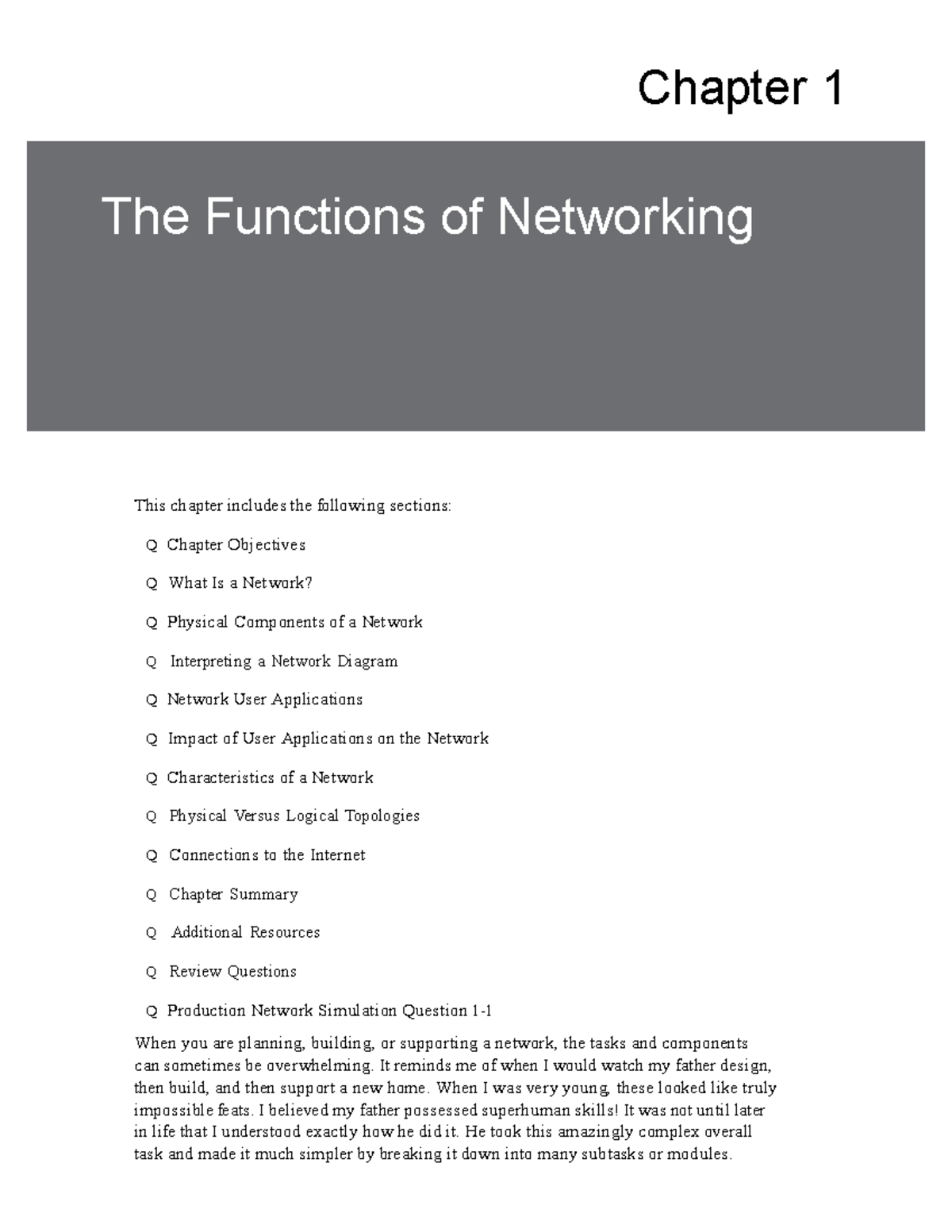 Chapter 1 - The Functions of Networking - Entrepreneurship - &KDSWHU ...