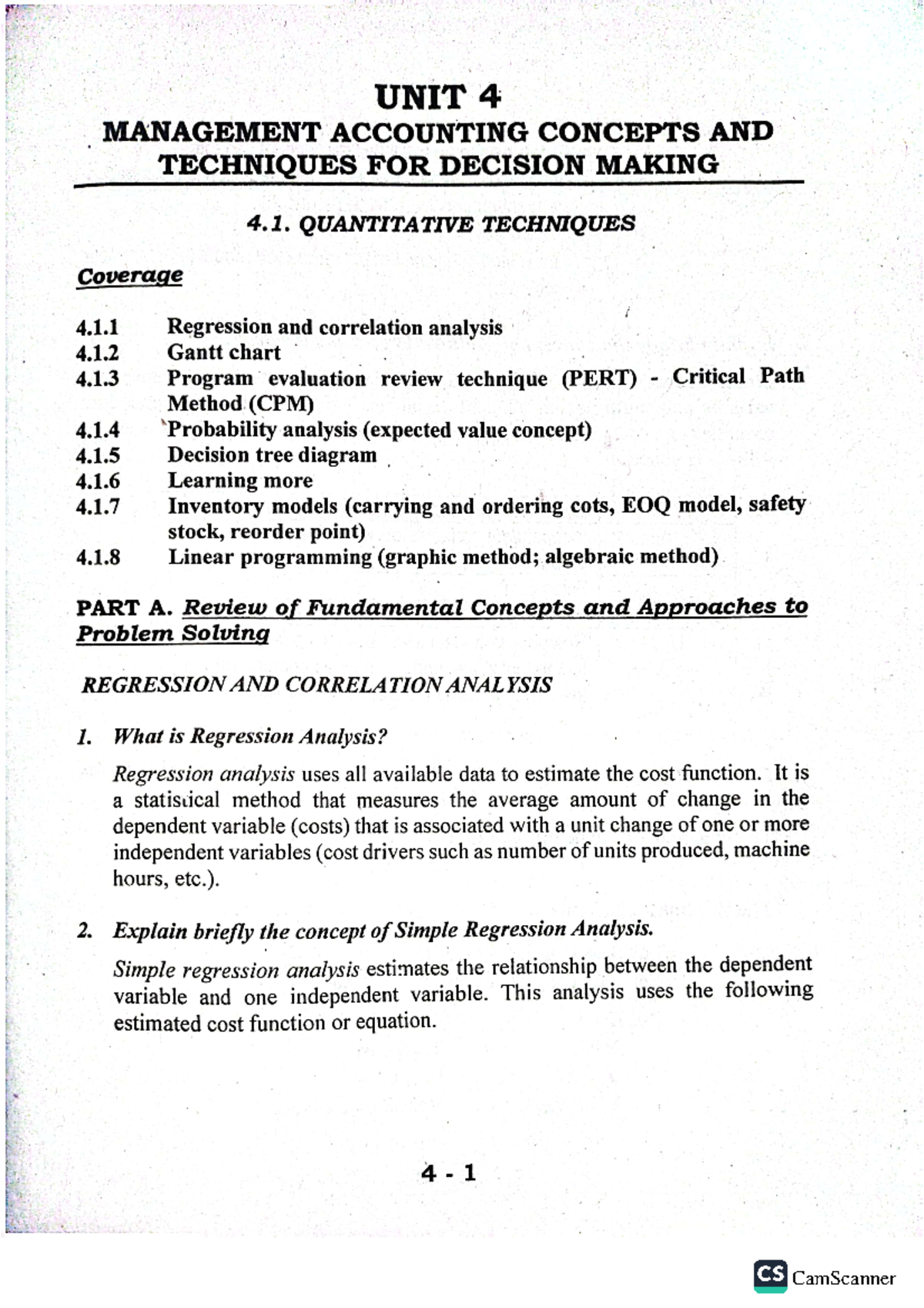 Mansci 4 1 22 - Book reviewer for management science - BS Accountancy ...
