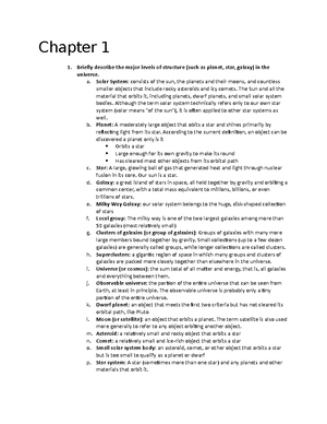 Chapter 19 Sample Questions - Chapter 19: Saturn Summary Review ...