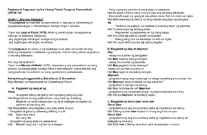 Pagsulat NG Manwal - PAGSULAT NG MANWAL Isang babasahing karaniwang ...