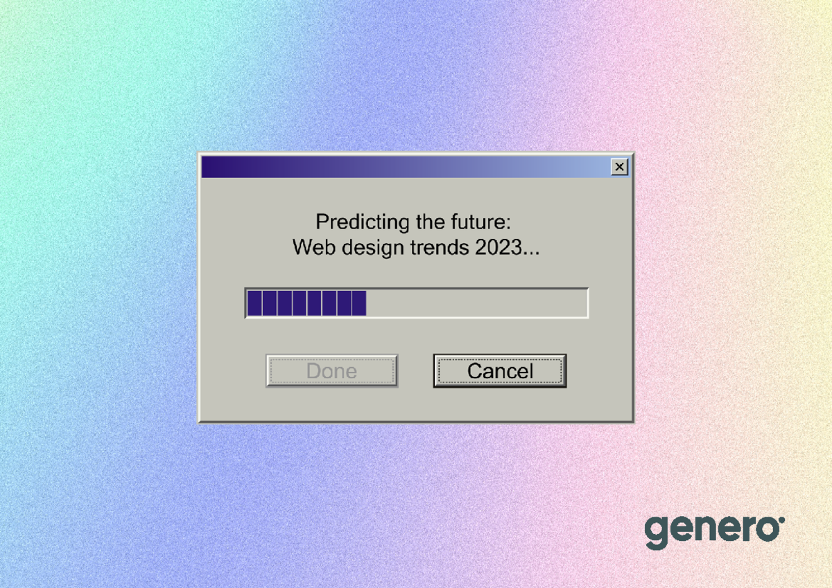 Genero e book web design trends 2023 - About the author Enjoy ...