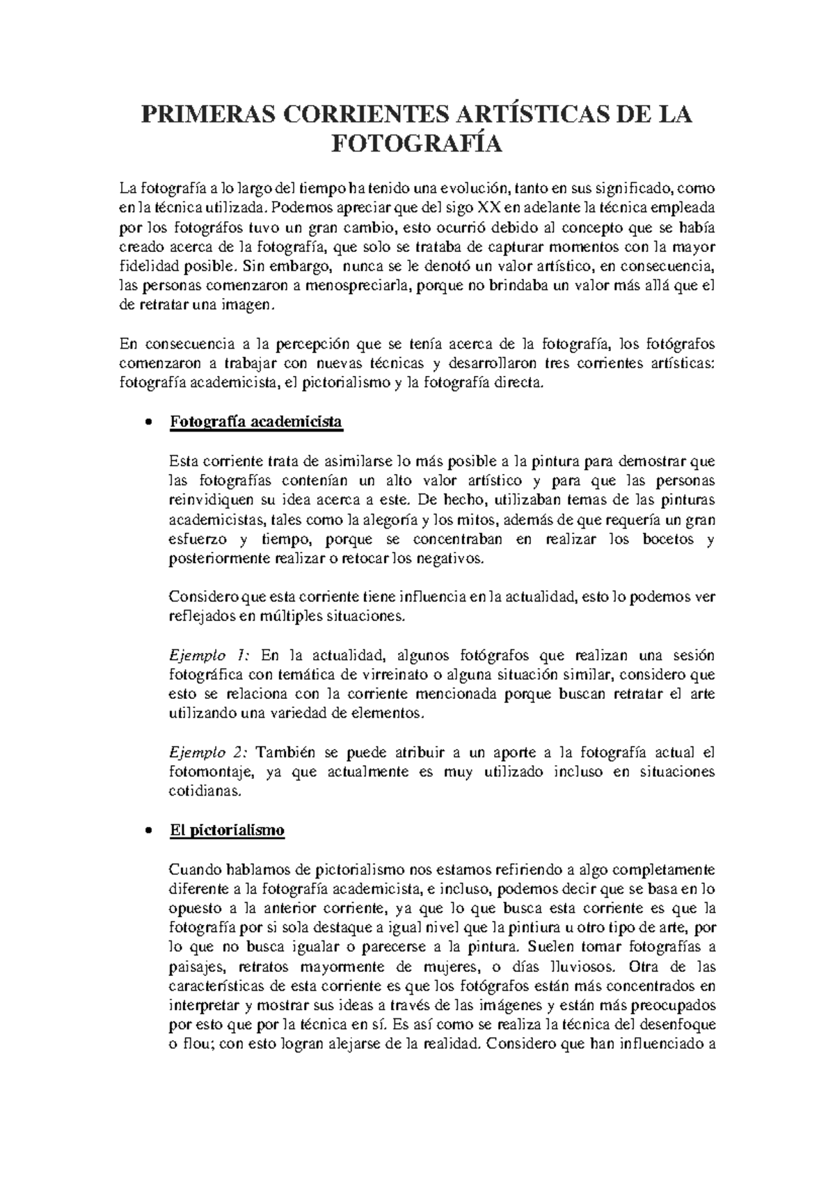 FORO 1 Kiara Chacón - material del foro 1 - PRIMERAS CORRIENTES ...