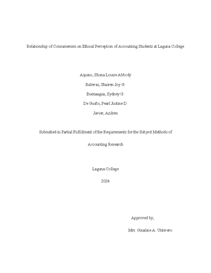 Problem 1 1 Computation of Net Income - Problem 1- Computation of Net ...