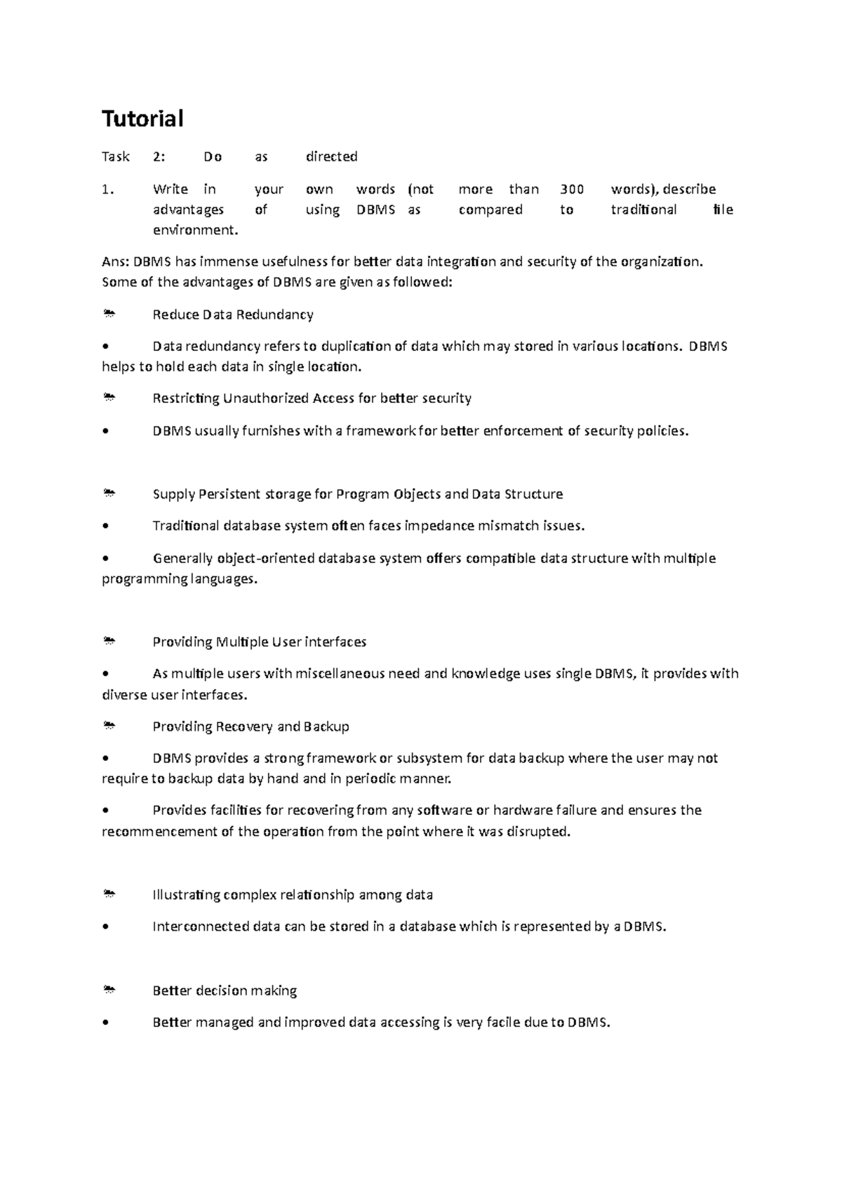 New Microsoft Word Document - Copy - Tutorial Task 2: Do as directed ...