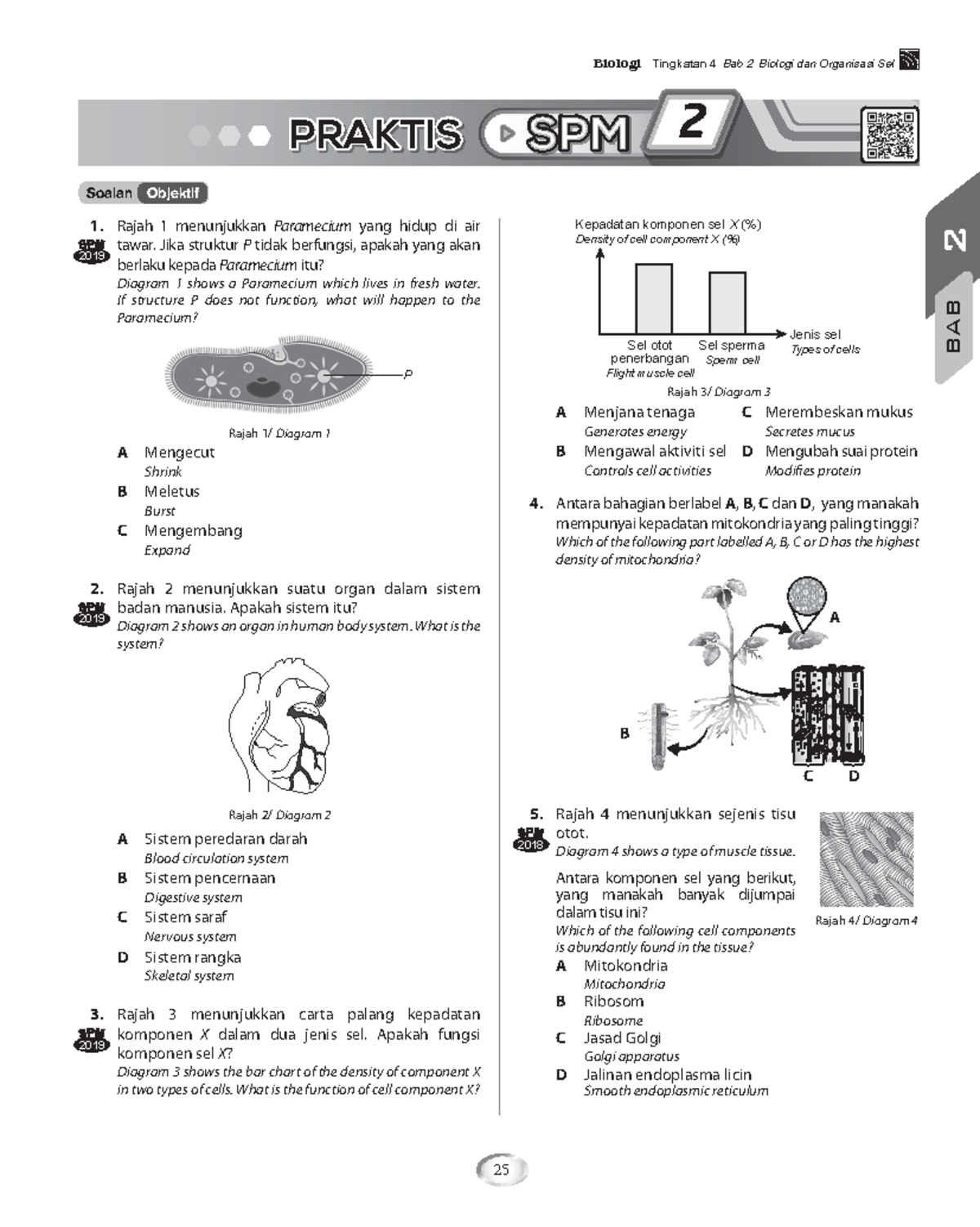 Latihan bio - Biologi Tingkatan 4 Bab 2 Biologi dan Organisasi Sel 25 ...