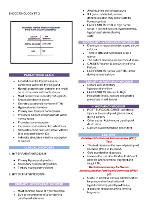 Clinical Chem 2 MTAP Reviewer - 1 ENDOCRINOLOGY CLINICAL CHEMISTRY 2 ...