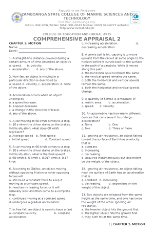 Chapter 1-19 reviewer - LET REVIEW - PHYSICAL SCIENCE TEST BANKS ...