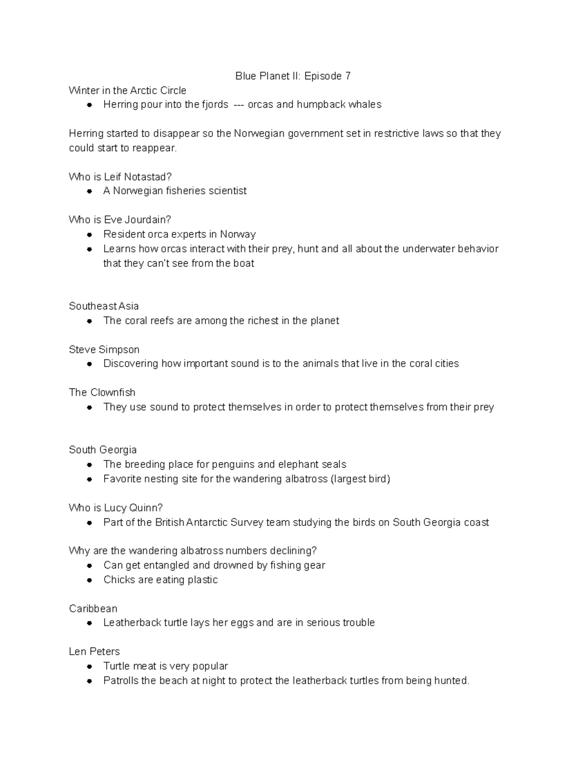 Blue Planet Episode 7 BADM 1004 - Blue Planet II: Episode 7 Winter in ...