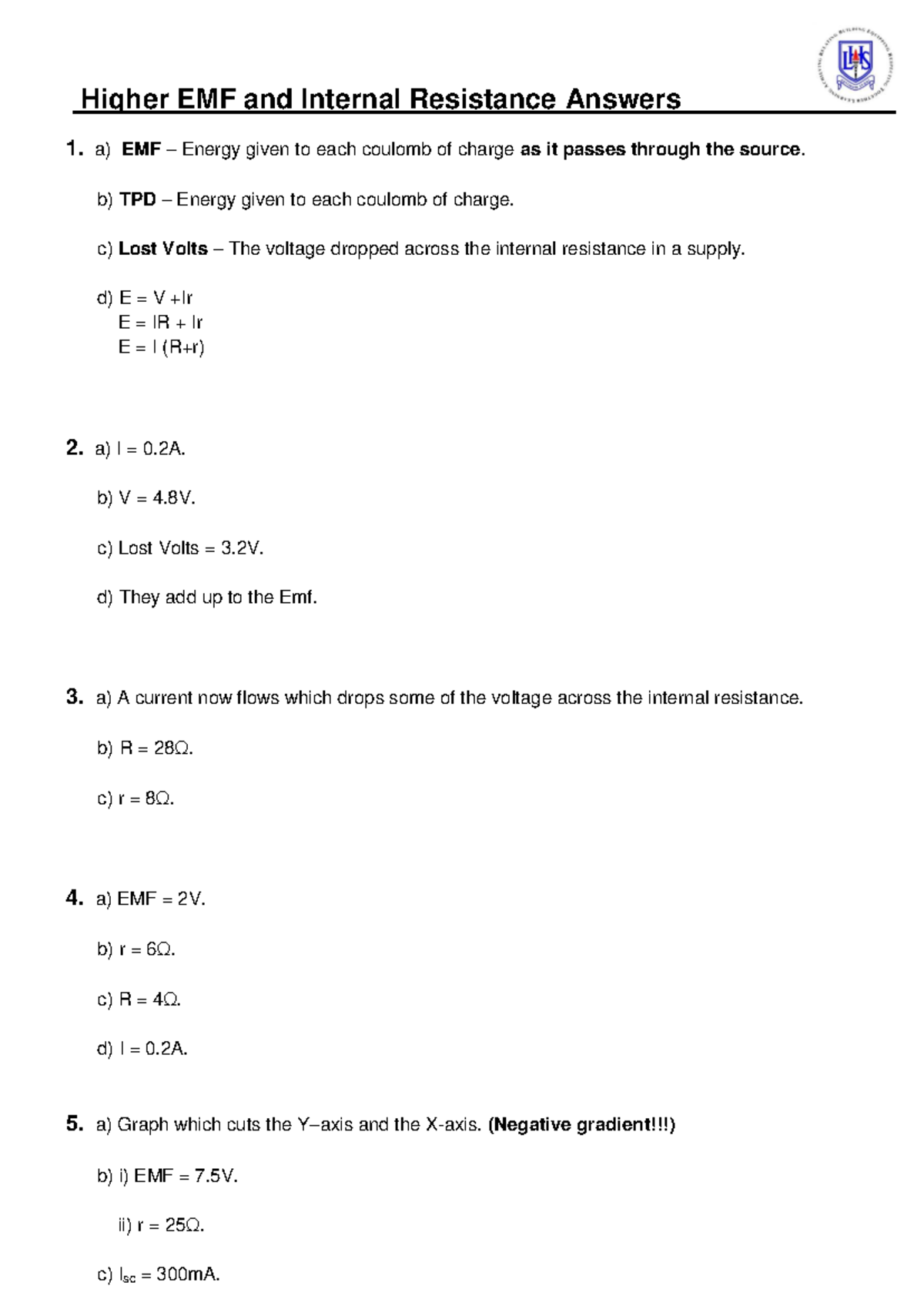 [525531 ]4 - grade 11 remote learning teacher's guide - Higher EMF and ...