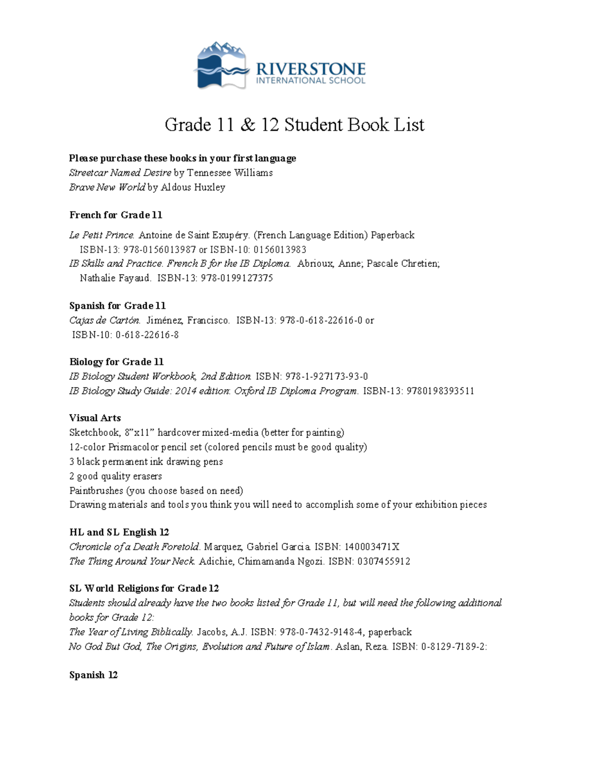 Gr-11-12-Book-and-Supply-List 2017-18 - Grade 11 & 12 Student Book List ...