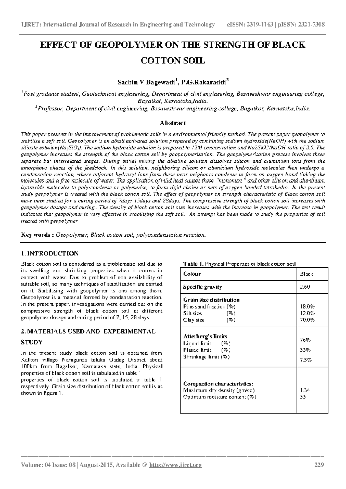 Ijret 2015 0408039 - IJRET: International Journal of Research in ...