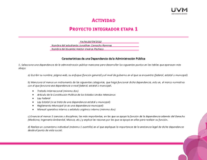 ACT#8 - Actividad 8. Proyecto integrador etapa 3 - Derecho sucesorio Alumno: Gabriel Elizalde ...