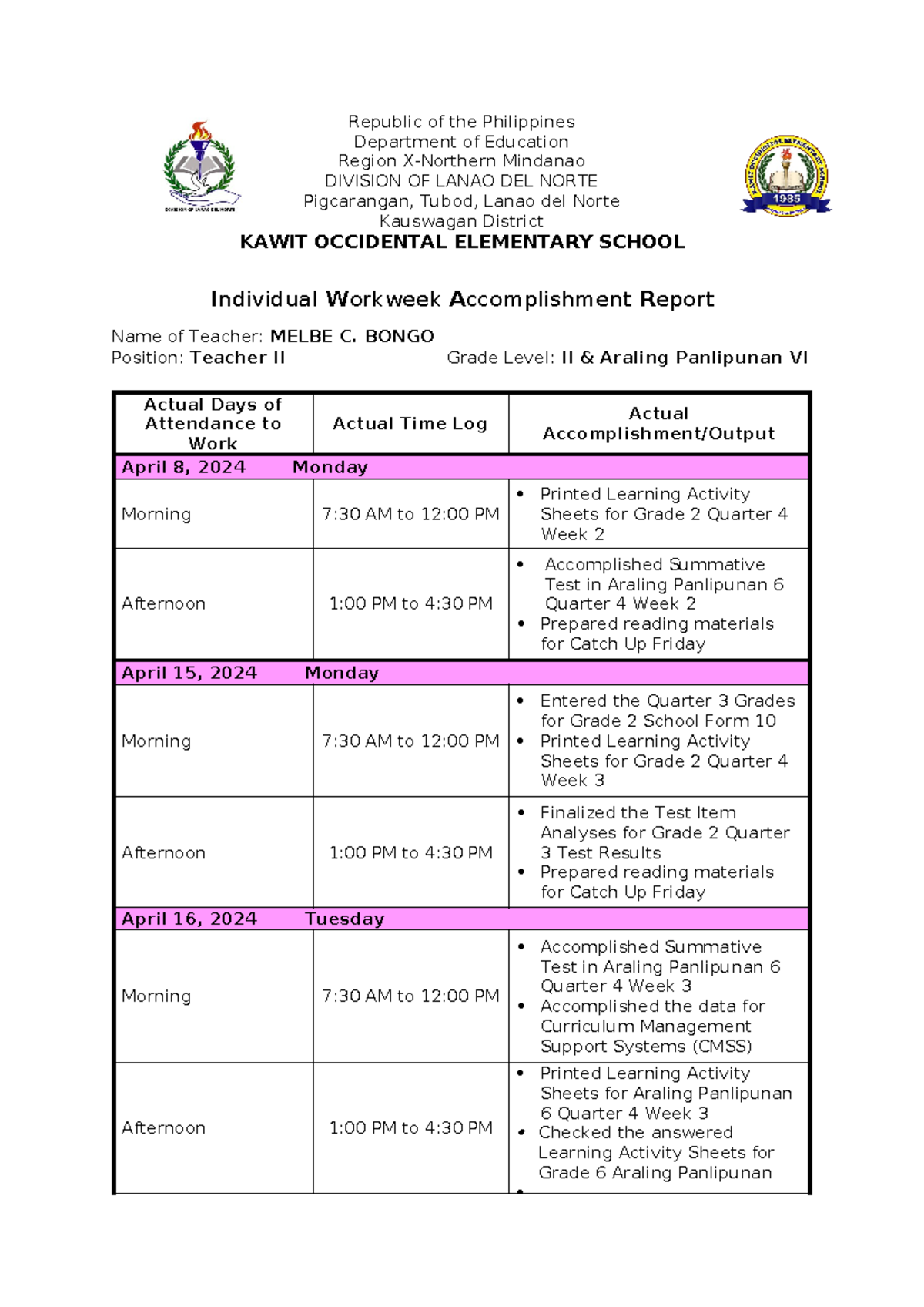 Kocces-IWAR - jkki - Republic of the Philippines Department of ...
