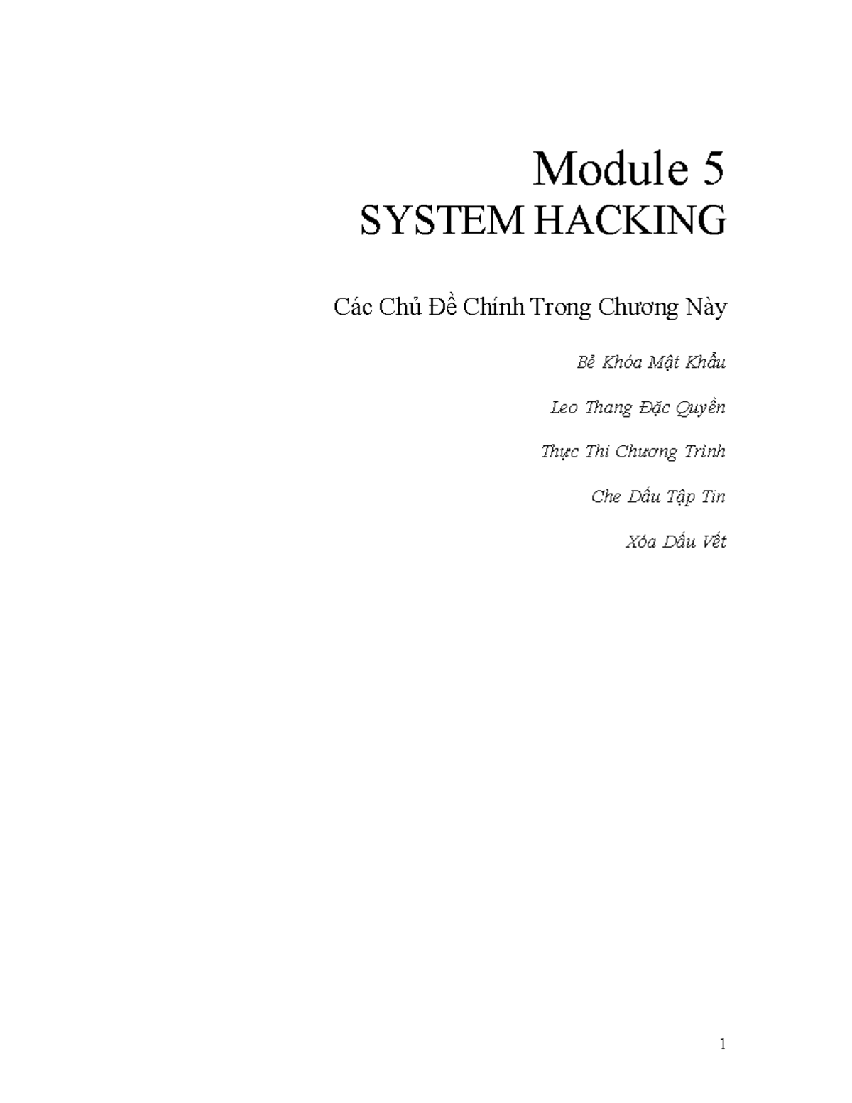 Thekalitools.com CEHv9 Finish 05 - System Hacking 23 - Module 5 SYSTEM ...