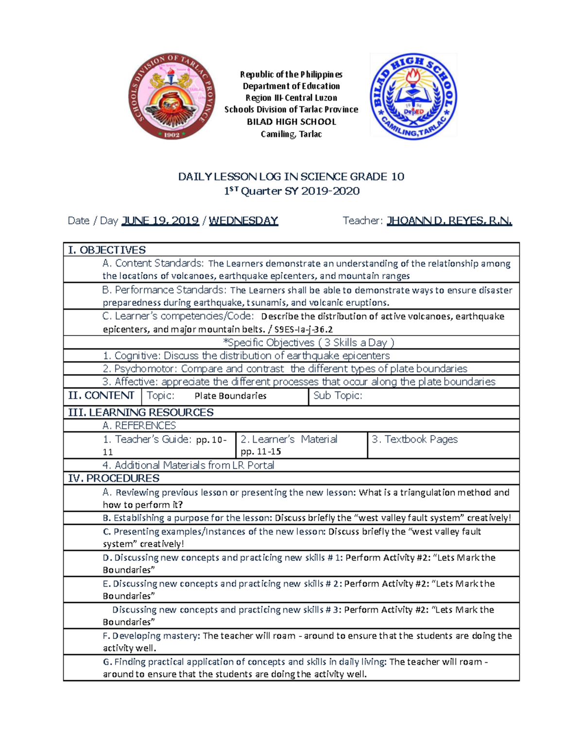 Science-10-dll compress - Republic of the Philippines Department of ...