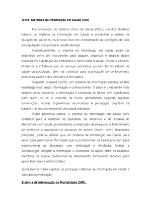 Resumo de Epidemiologia - Warning: TT: undefined function: 32 Warning: TT: undefined function ...