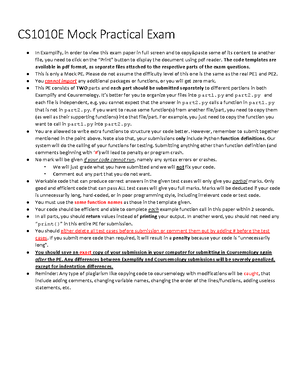 CS1010E cheatsheet for PE 1 and 2 - CS1010E - Studocu