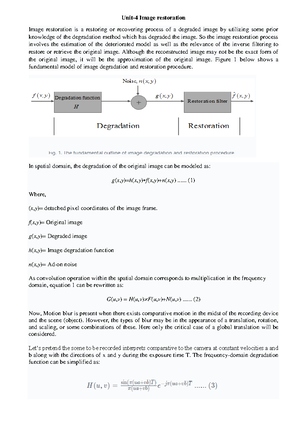 Unit-3 DIP - Image Segmentation: Detection of discontinuities: Point, Line and Edge and Combined ...