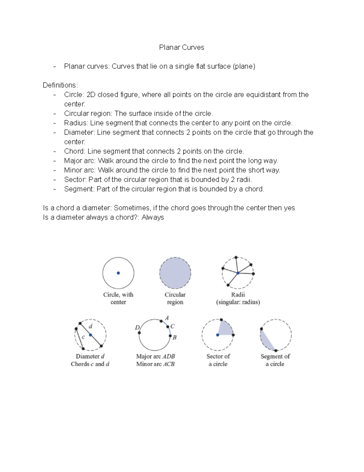 MTED Ch. 21 Notes - An introduction to using planar curves and their ...