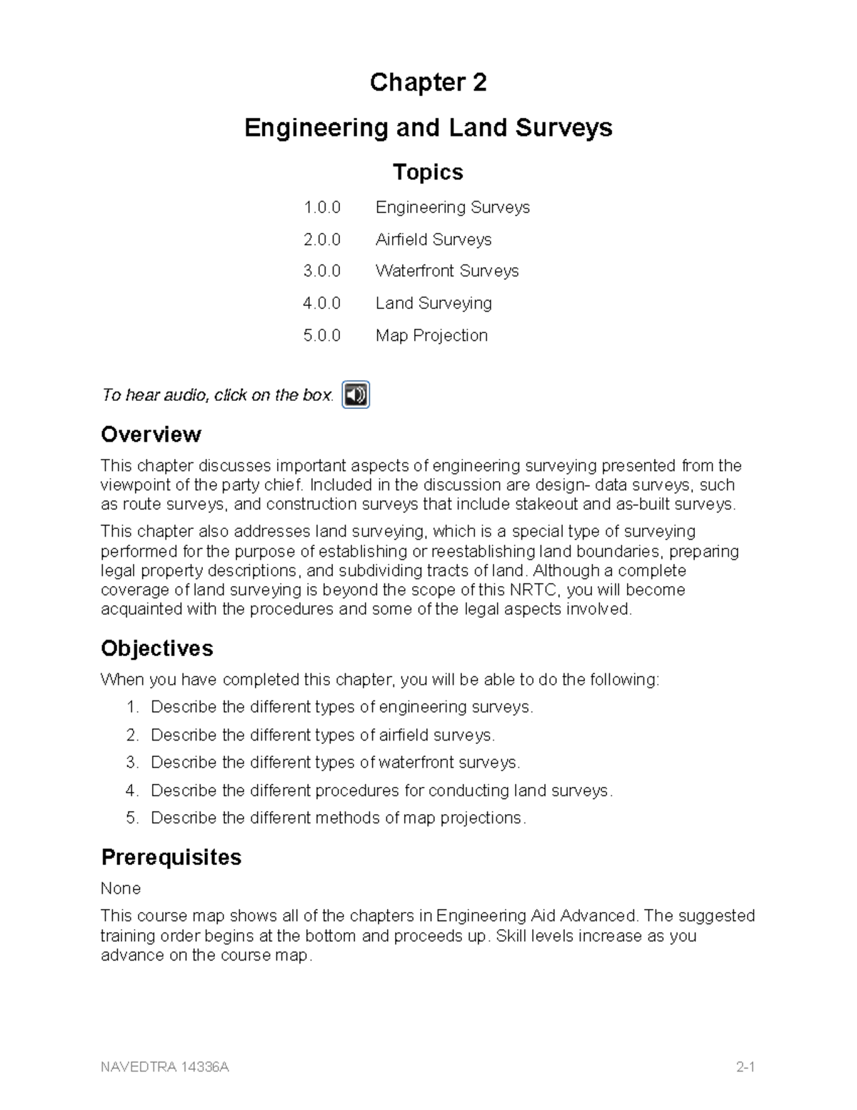 Engineering and Land Surveys - Chapter 2 Engineering and Land Surveys ...