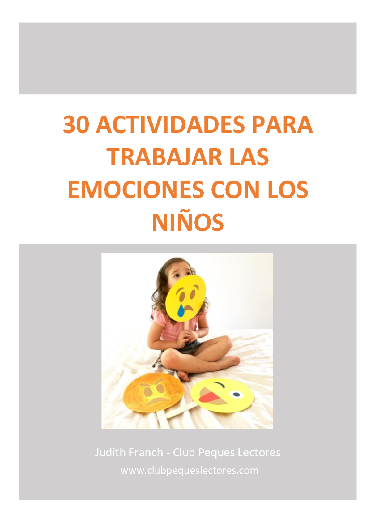 Ebook 30 actividades educación emocional - Judith Franch - Club Peques ...