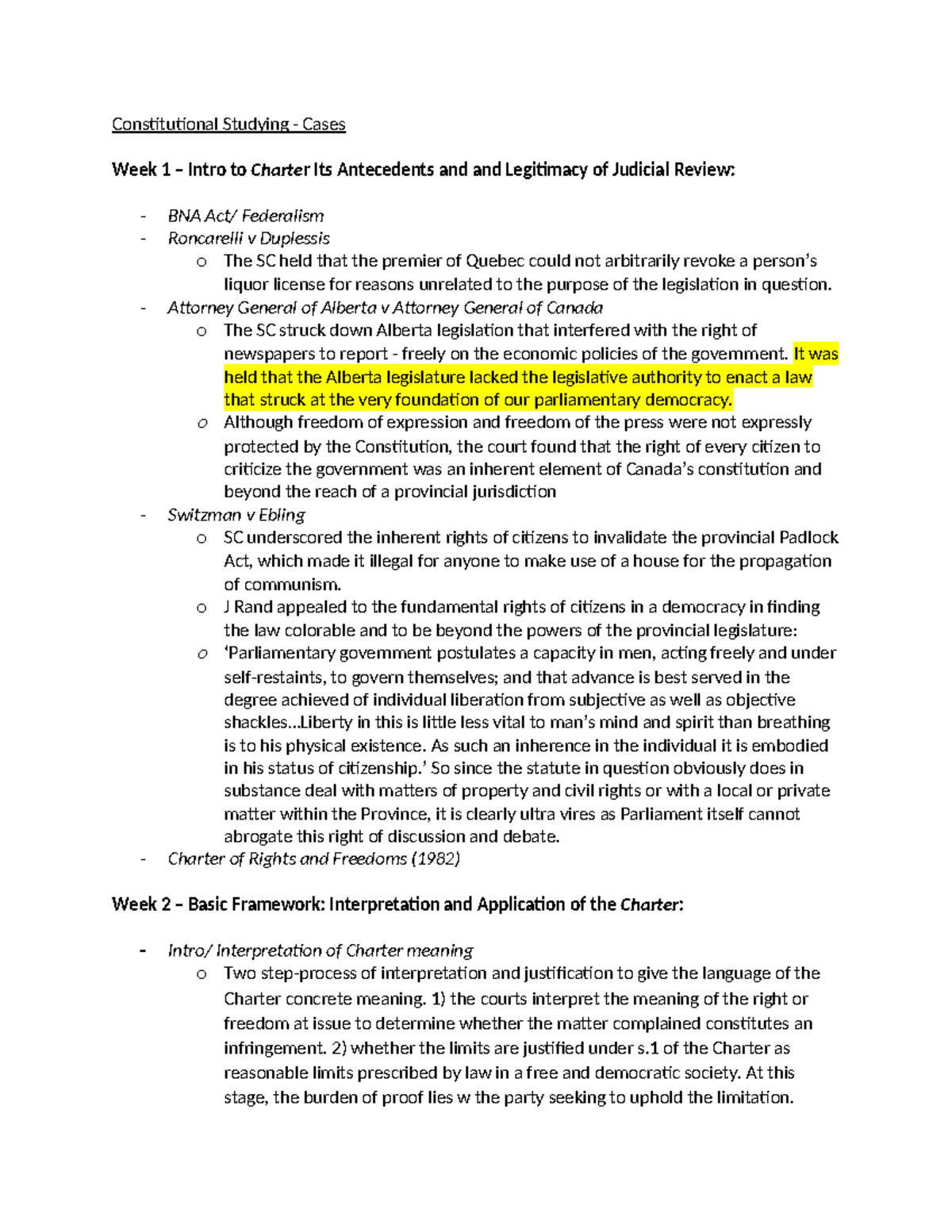 Constitutional Studying - Cases - Attorney General of Alberta v ...