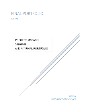 AIS3711 assignment 3 - It will help students to tackle the module ...