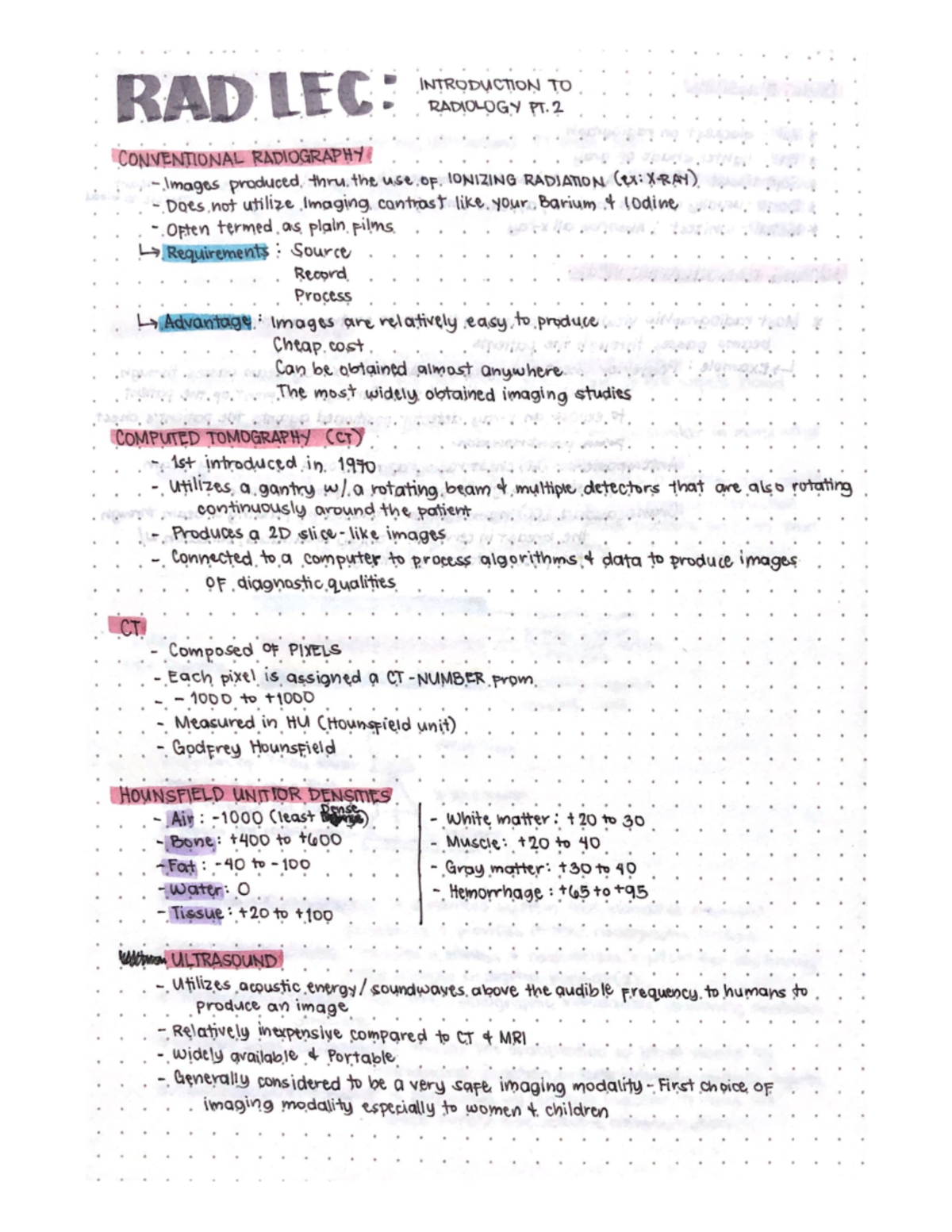 Radiation Biology Notes- Intro to Radiology - BS BIOLOGY - Studocu