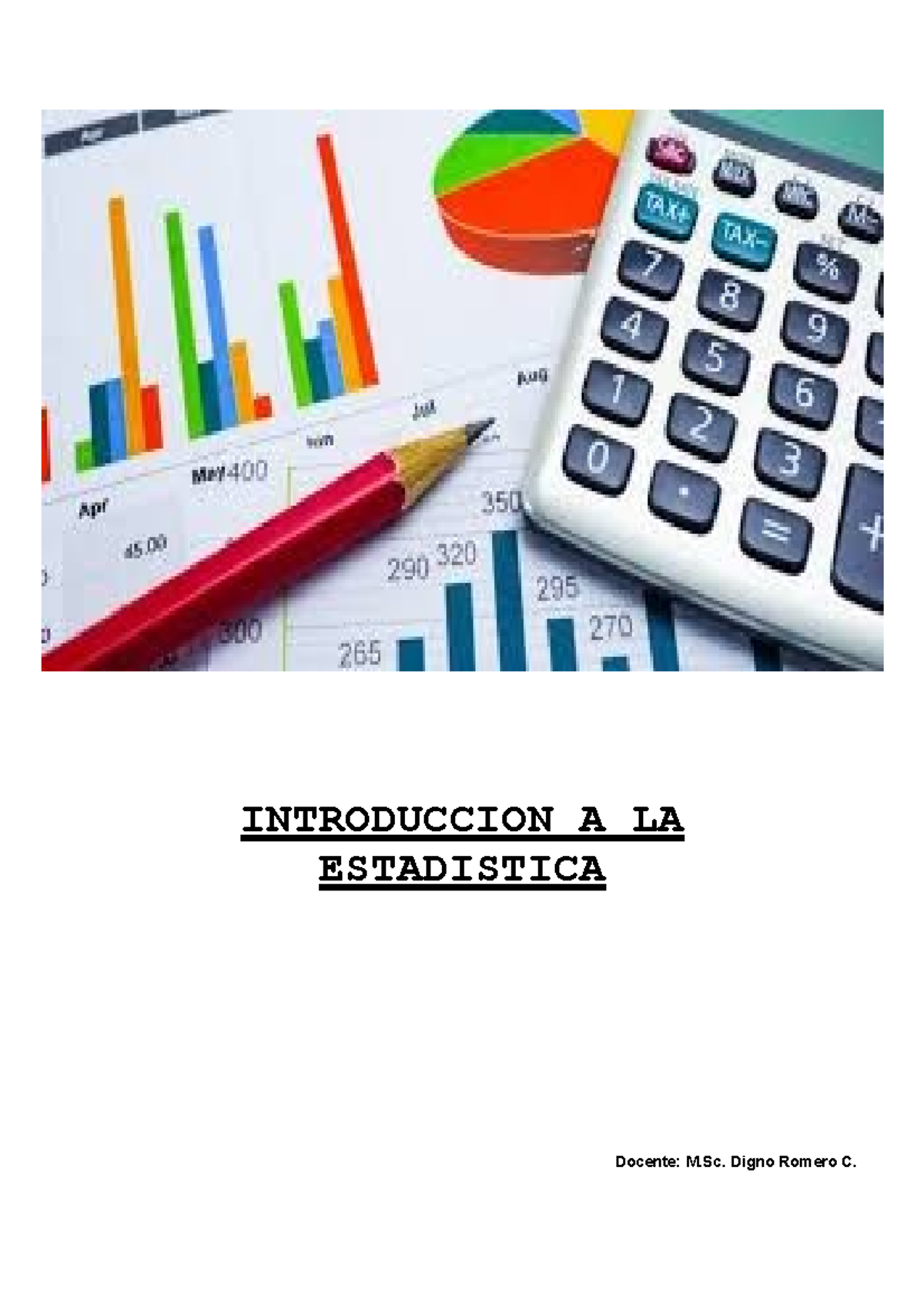 Introduccion a la Estadistica(11) - INTRODUCCION A LA ESTADISTICA UNIDAD Nº INTRODUCCIÓN A LA ...