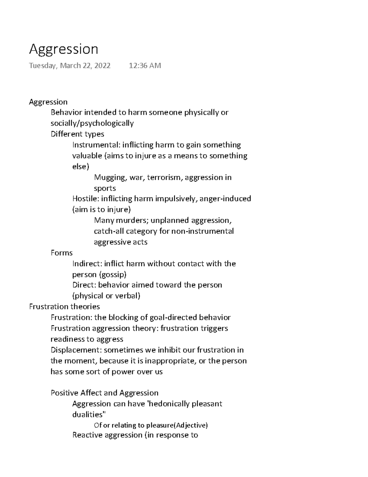 Aggression - Forest - Aggression Behavior intended to harm someone ...