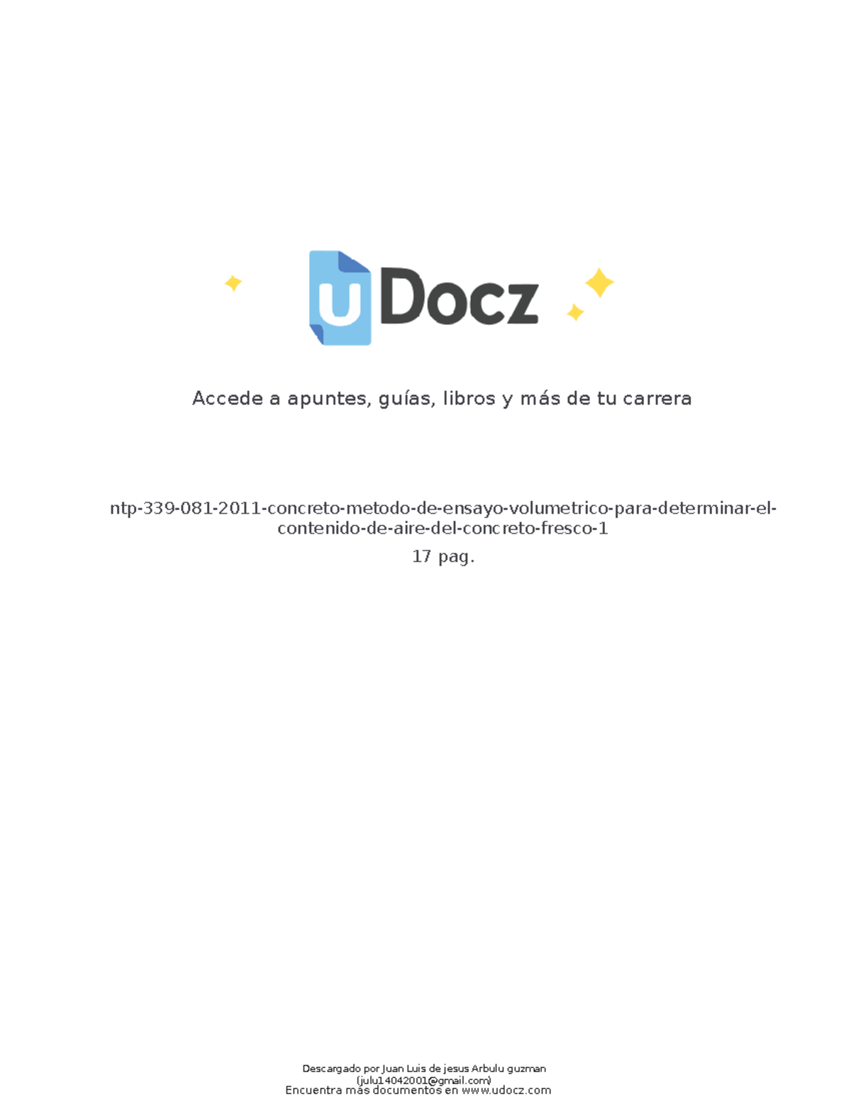 Ntp 339 081 2011 concreto metodo de ensayo volumetrico para determinar ...