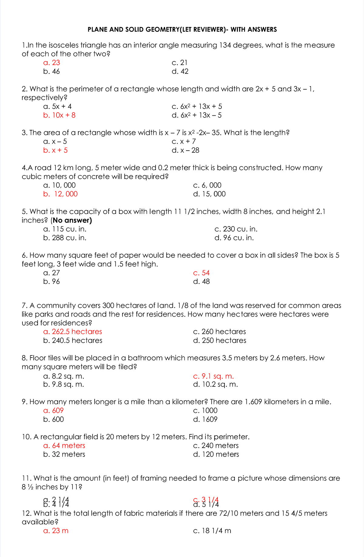 Pdf-plane-and-solid-geometry-with-answers compress - PLANE AND SOLID ...