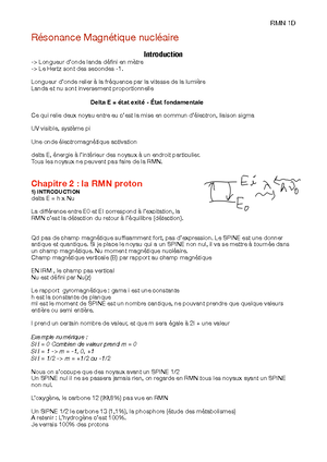[Solved] Fais moi un tableau rcapitulatif des dplacements chimiques de ...