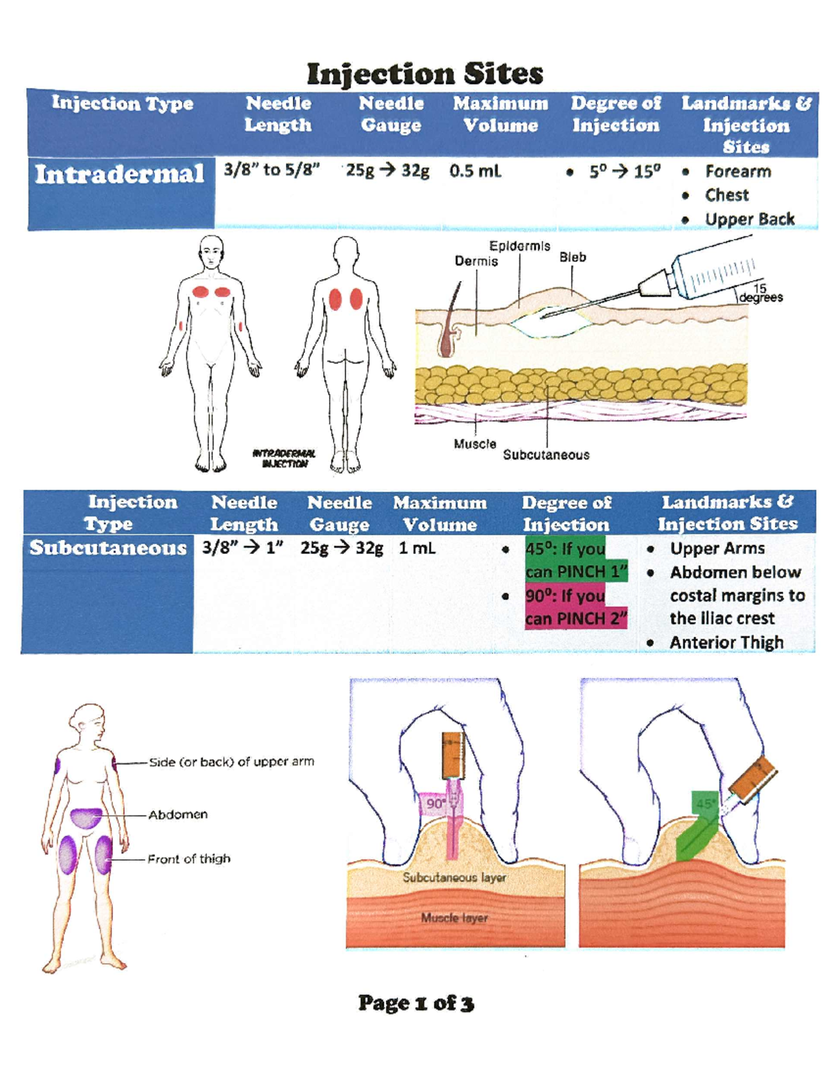 Doc Jun272024 10 27AM - Very good - Injection Sites Injection Type ...