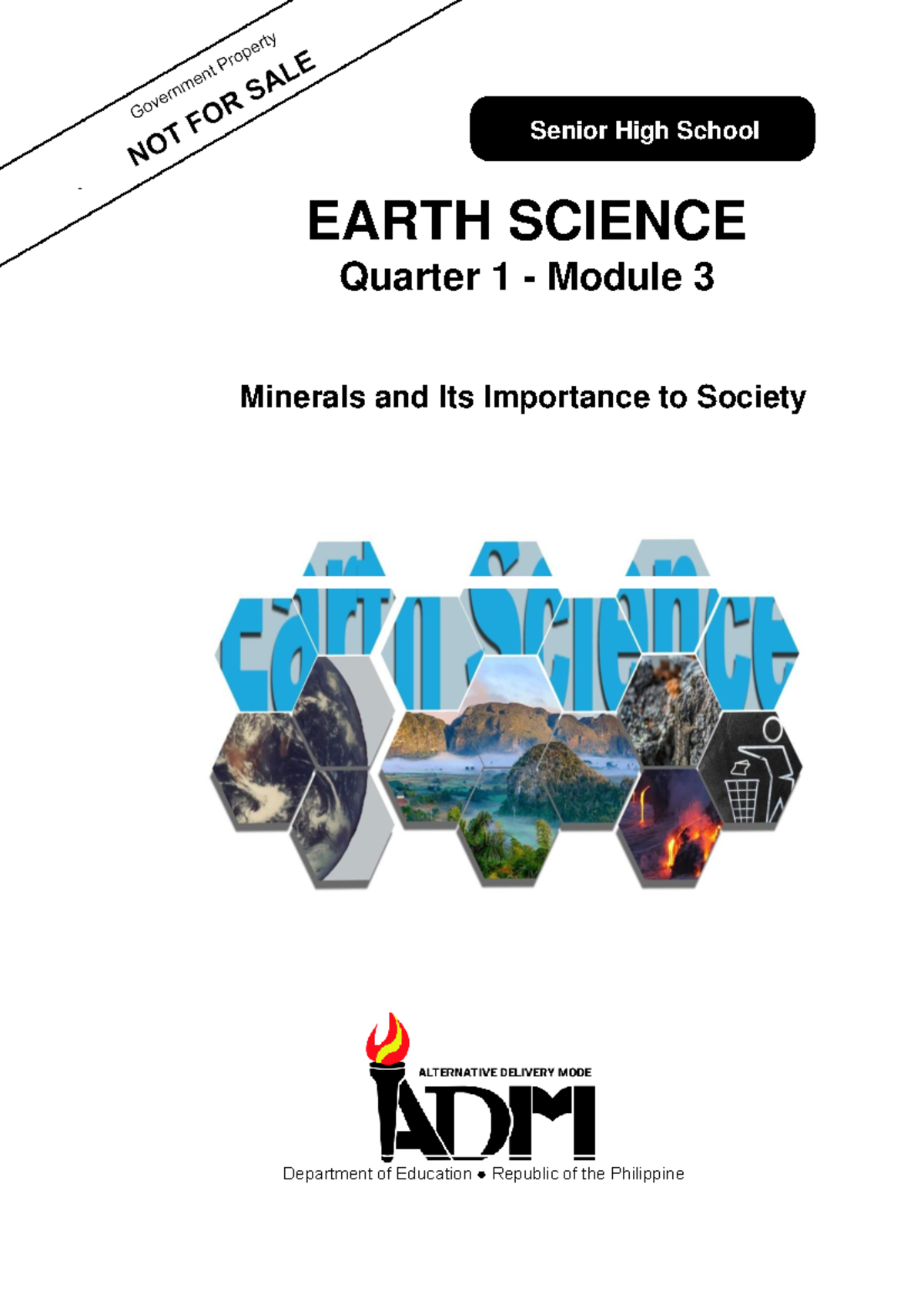 Earth Science Q1 Mod3 Mineralsand Its Importance v5-1 - ####### Senior ...