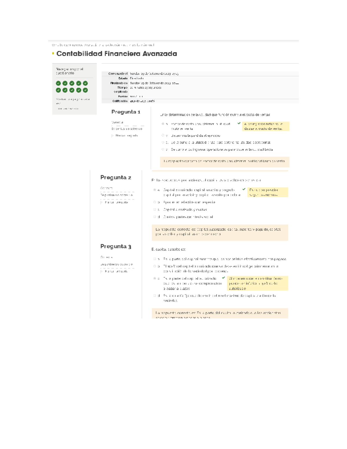 Evaluacion final Contabilidad Financiera Avanzada - Studocu