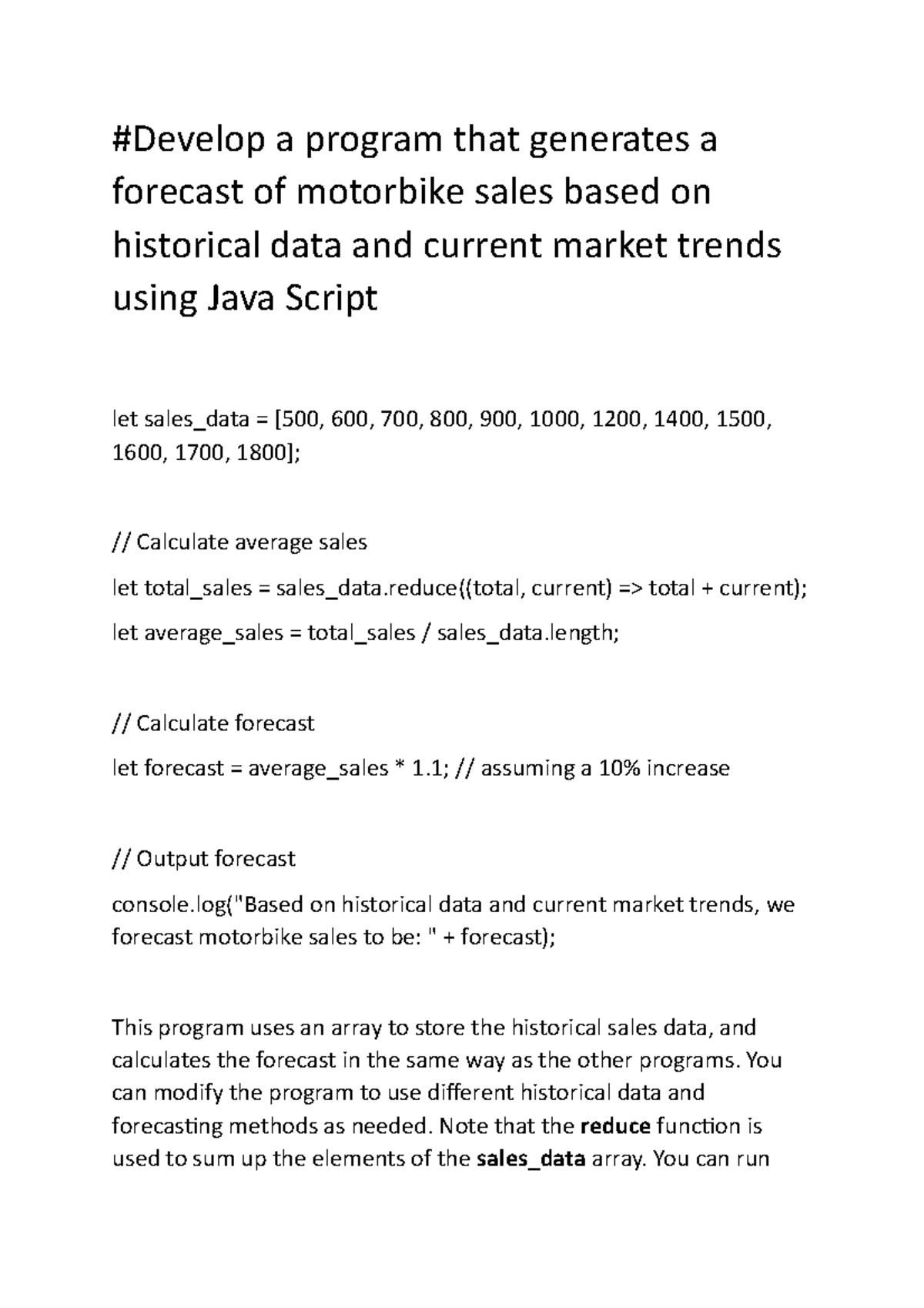 Historical Data And Current Market Trends Java Script Develop A historical-data-and-current-market-trends-java-script-develop-a