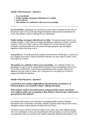 Module 8 Short Responses - Module 8 Short Responses – Question 1 ...