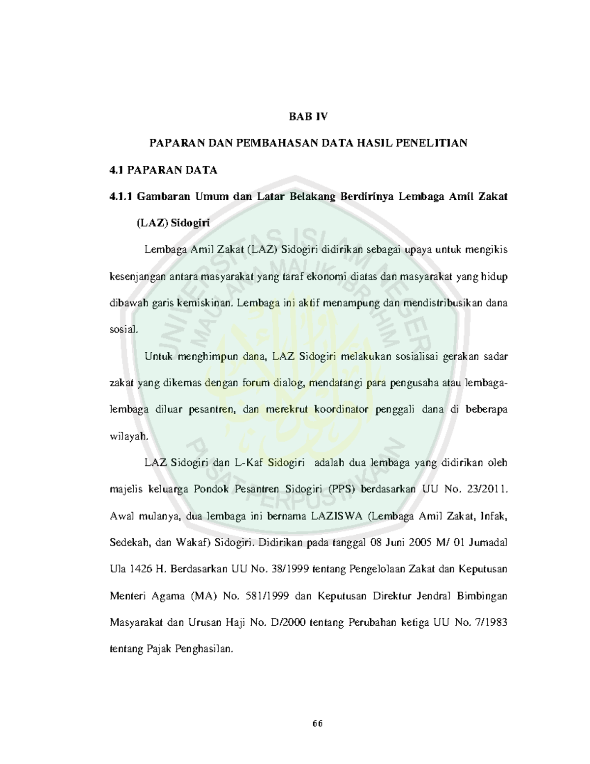 10510094 Bab 4 - tugas - 66 BAB IV PAPARAN DAN PEMBAHASAN DATA HASIL PENELITIAN 4 PAPARAN DATA 4 ...