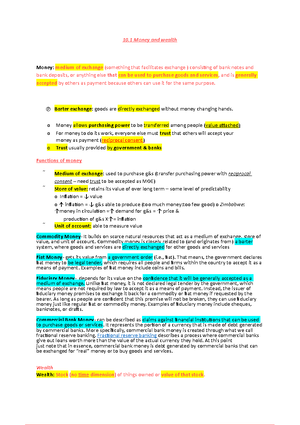 Tutorial with memo - ECO1011S – Tutorial 6 – 2024 (40 marks) Question 1 (28 Marks) a) Define and ...