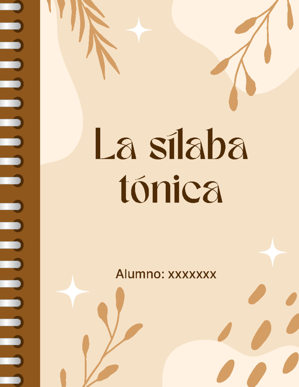 Esquema Álbum Sílaba Tónica - Fisica para ciencias de la salud - La ...