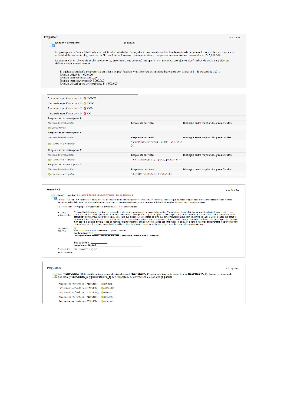 Pc 1 y 2 Tecnicas auditoria - Pc - Studocu