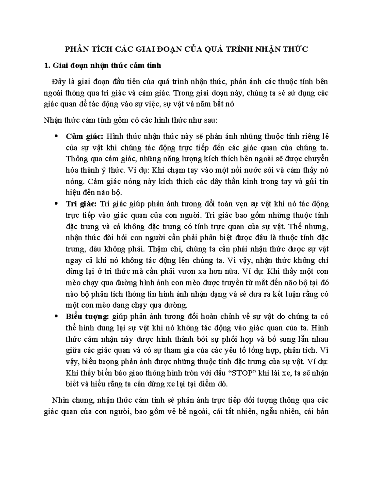 NHÓM-09 PHÂN-TÍCH-CÁC-GIAI-ĐOẠN-CỦA-QUÁ-TRÌNH-NHẬN-THỨC - PHÂN TÍCH CÁC ...