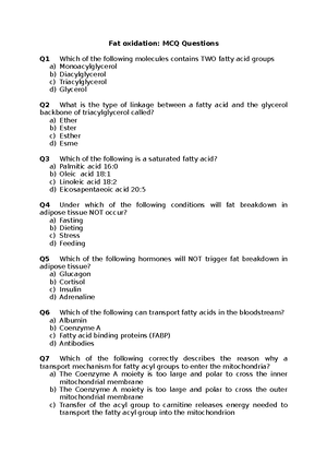 Specific Example OF Metabolism - SPECIFIC EXAMPLE OF METABOLISM The ...