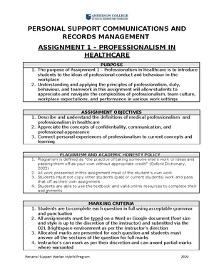 Anderson College - Student Handbook - Updated October 2022 (1) - Table ...