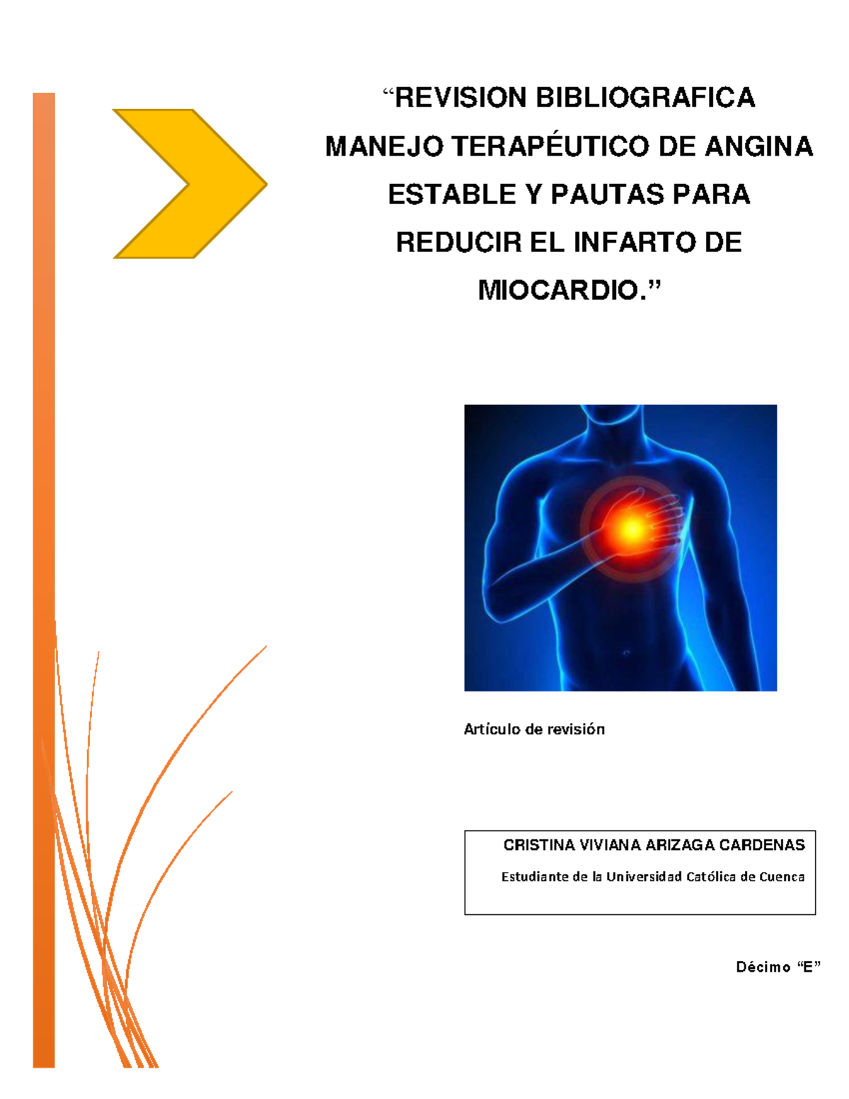 Anguina Estable REV Bibliografica - Artículo de revisión Décimo “E ...